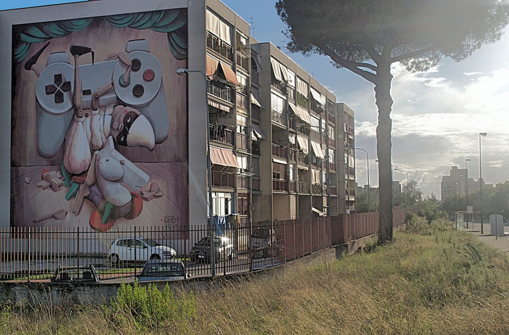 LA PONTICELLI DEI MURALES. LUCI DI ARTISTA E STREET ART NELLA PERIFERIA ...
